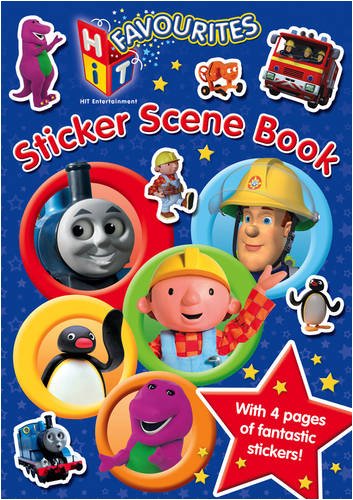 Amazon | HIT Favourites: Sticker Scene Book | Activity Books