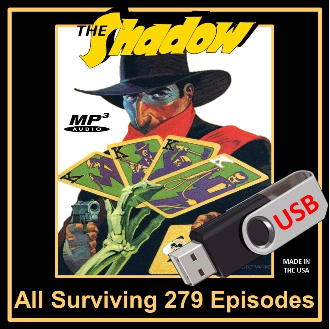 Amazon.com: The Shadow Radio Series: All Surviving 279 Episodes in MP3 ...