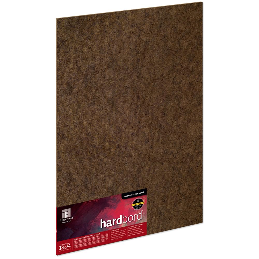 Amazon.com: Ampersand Art Supply Hardboard Wood Painting Panel: Museum ...