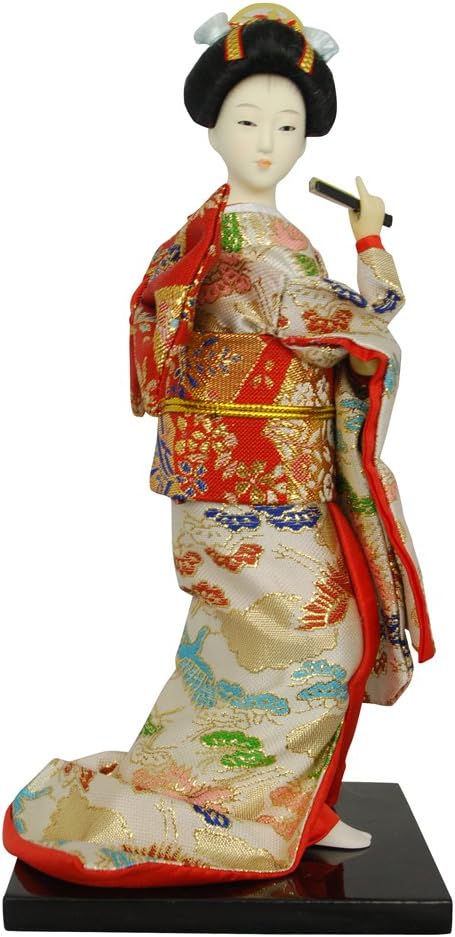 Amazon.com: Authentic Japanese Geisha Vintage Dolls: 9 inches-#4 : Toys ...