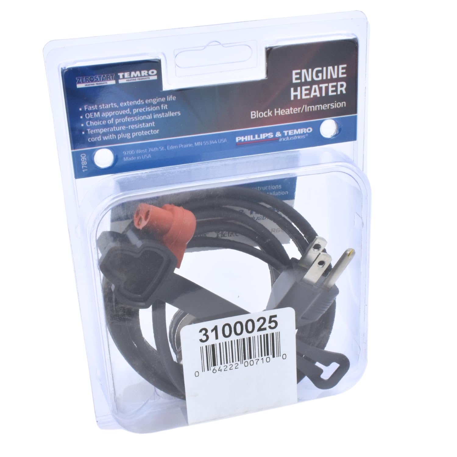 310-0061 Block Heater Zerostart Engine Block Heater - Cold Weather ...