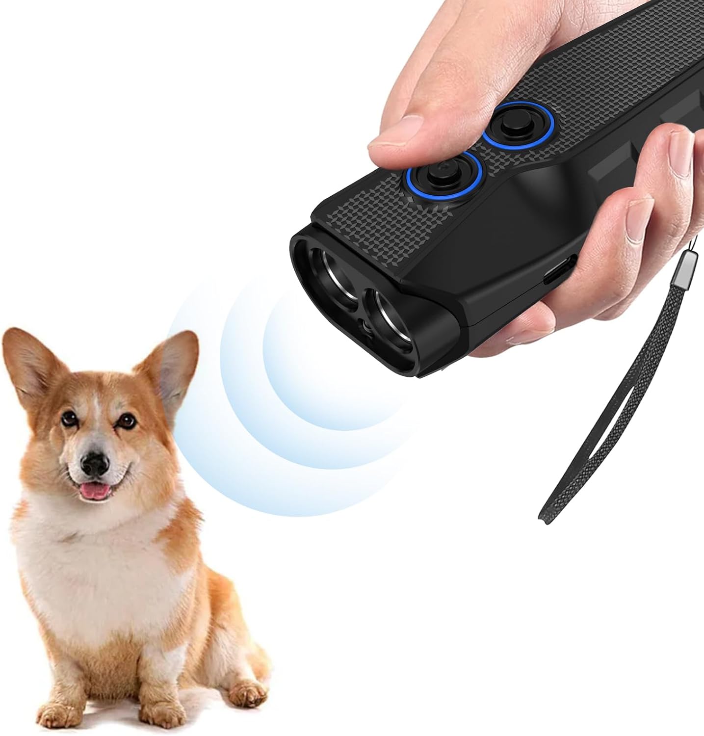Amazon.com : FEIMUOSI Ultrasonic Dog Bark Deterrent Devices: Anti Bark ...