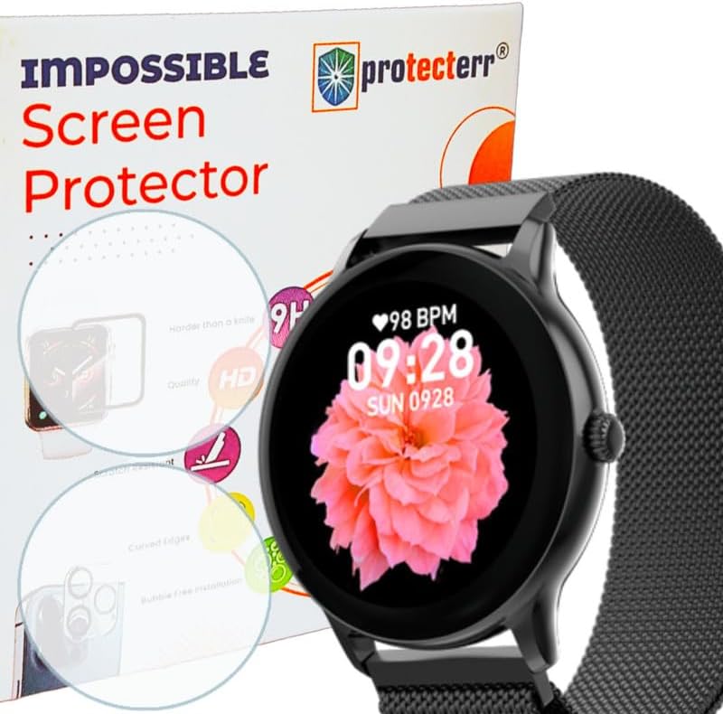 PROTECTERR Smartwatch Screen Protector Guard For Fire Boltt Phoenix ...