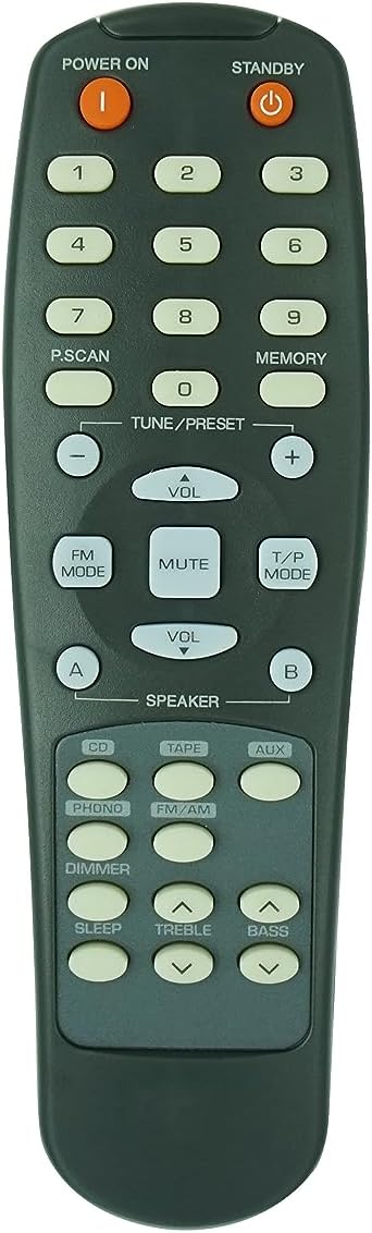 Amazon.com: RC-125 Replace Remote Control fit for Sherwood Audio/Video ...