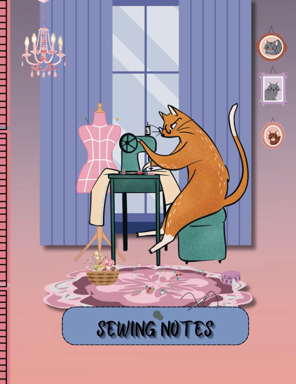 Sewing Notes: Graph Paper Project Planner for Sewist, Quilter, Hobbyist ...