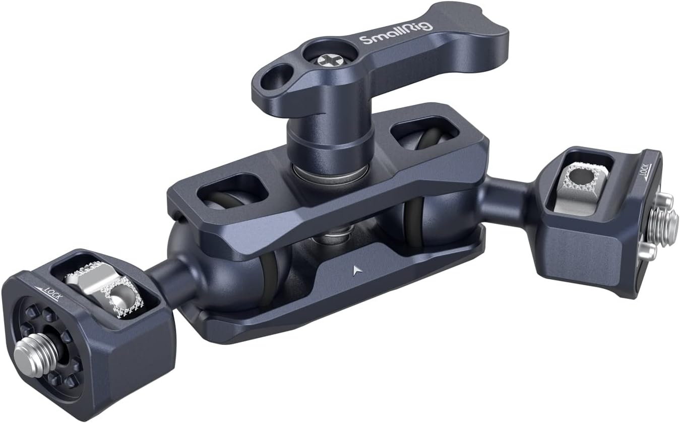 SMALLRIG Articulating Magic Arm Camera Monitor Arm with Double Ball ...