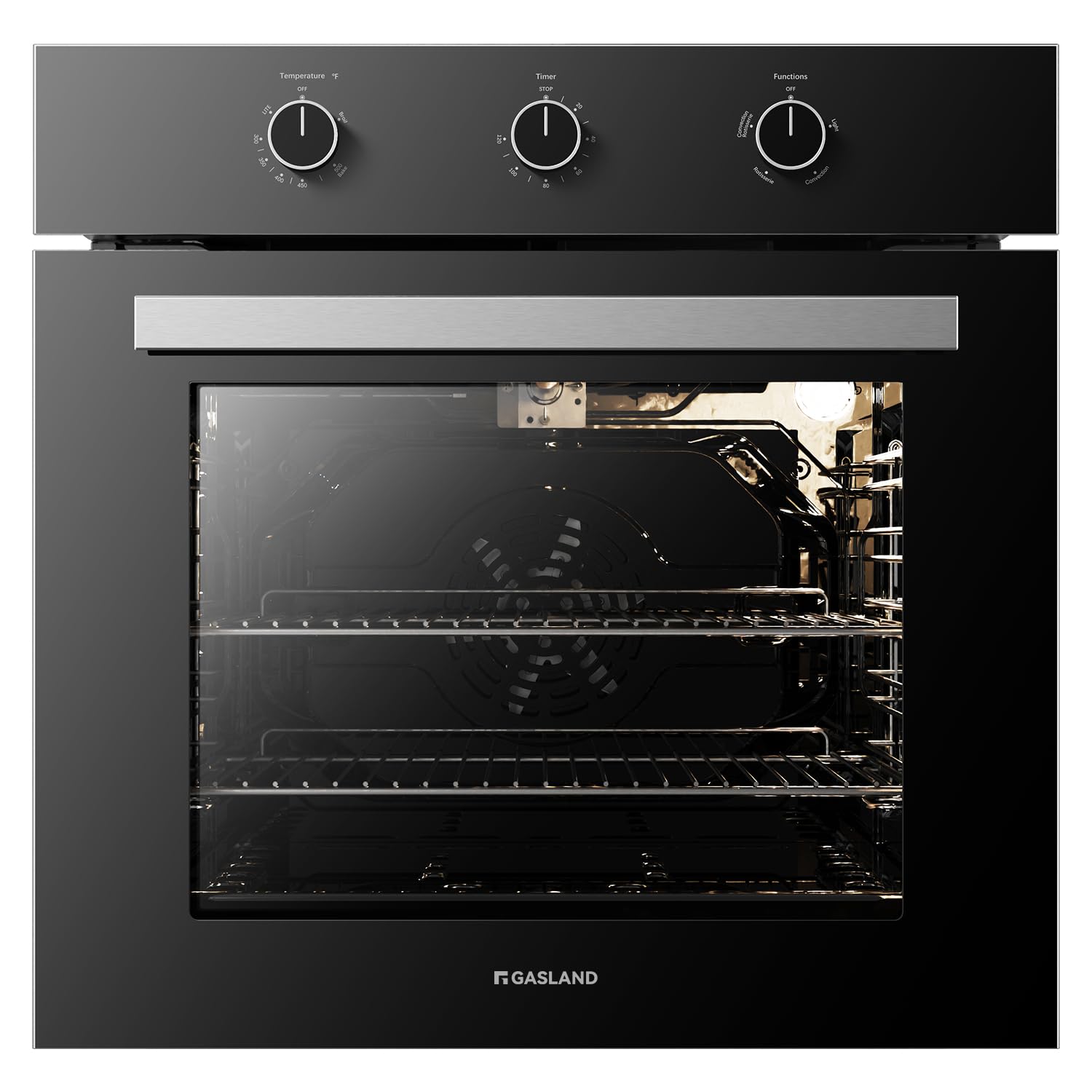 Buy LAND 24 Inch Wall Oven, Pro GS606MB Natural Wall Oven, Built-in ...