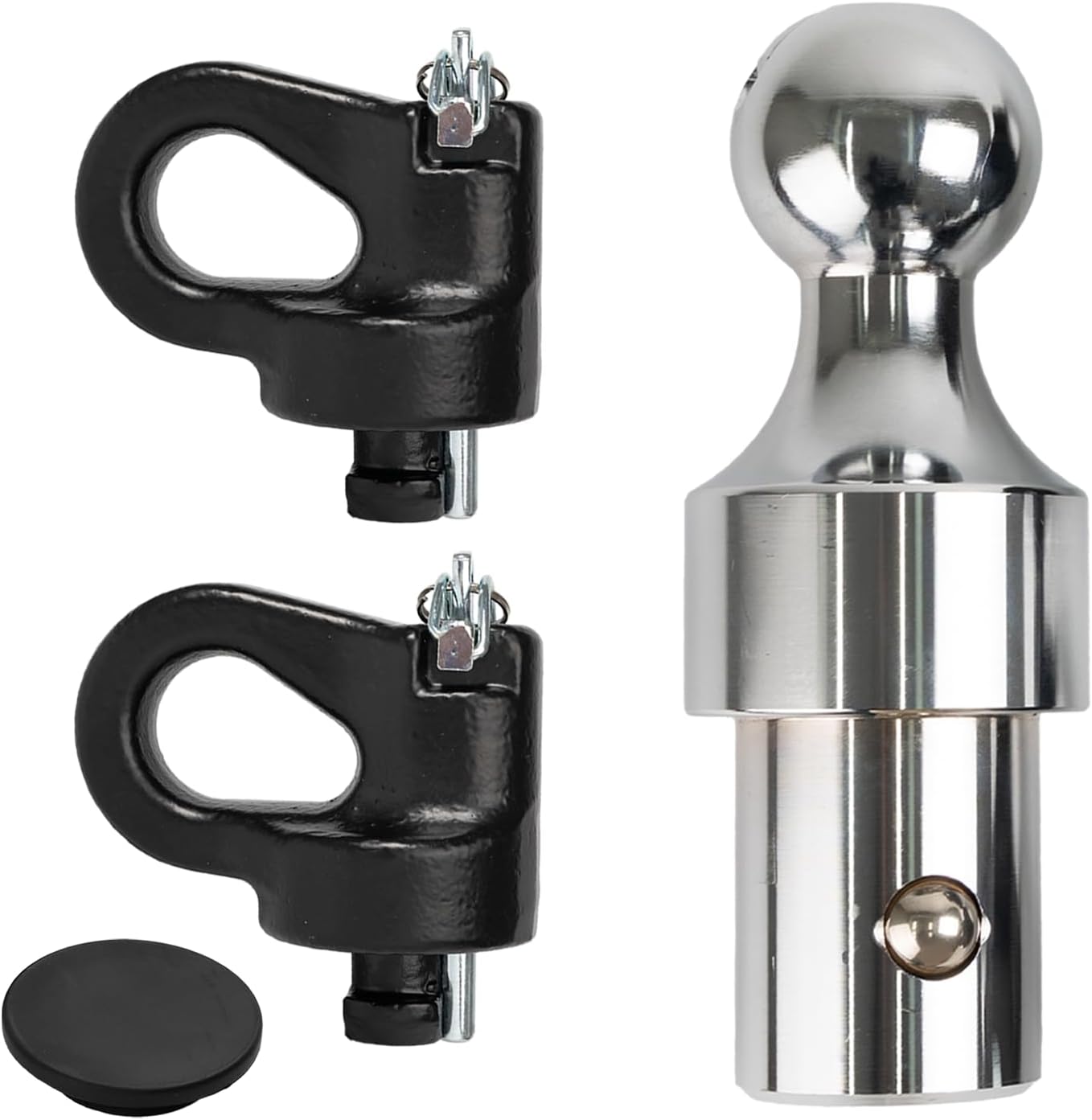 Amazon.com: 60639 Puck System Gooseneck Hitch Ball Kit, Compatible with ...