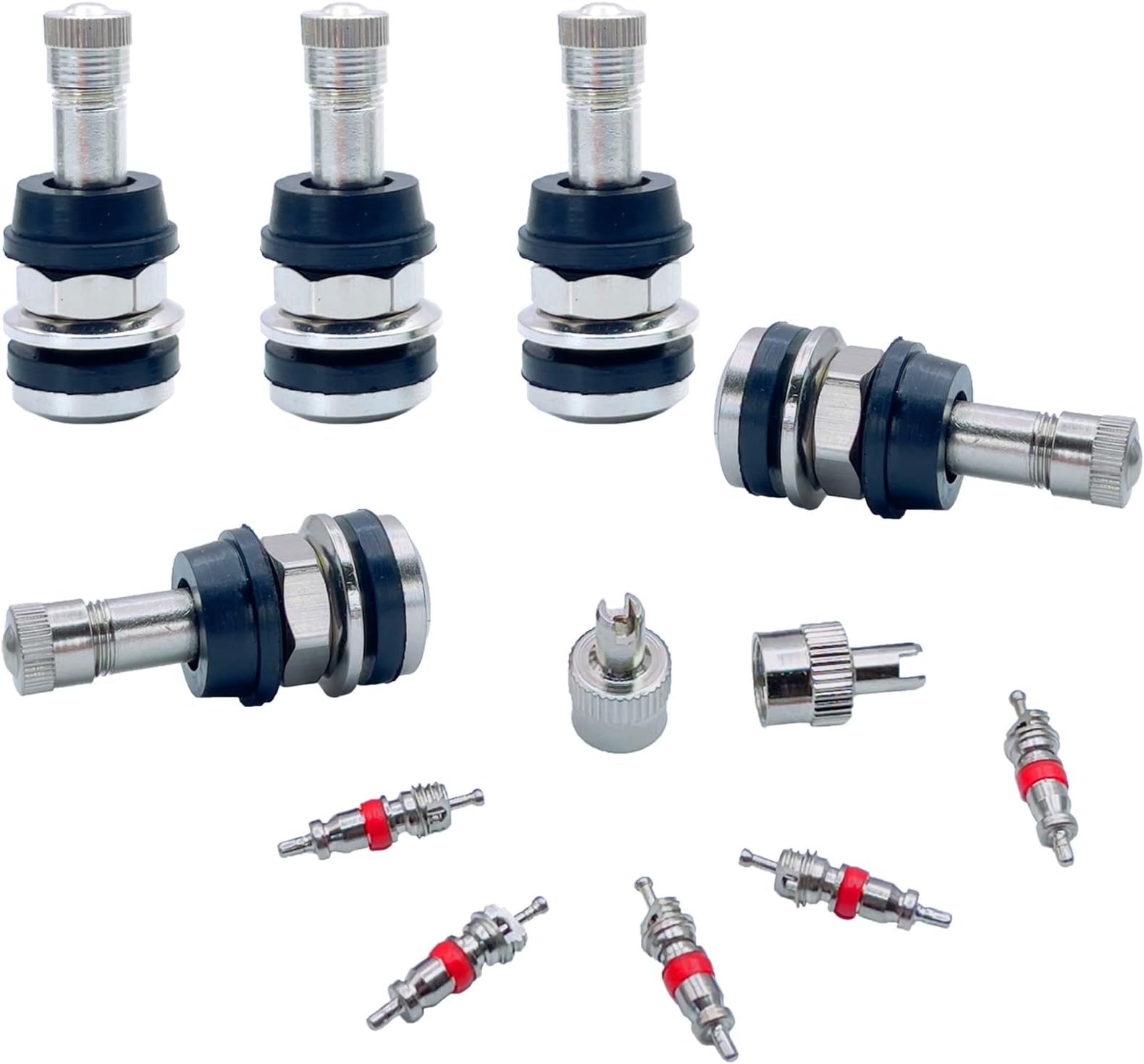 Amazon.com: VOTNMIC 5 Pieces TR416 Metal Valve Stems Outer Mount Fits ...