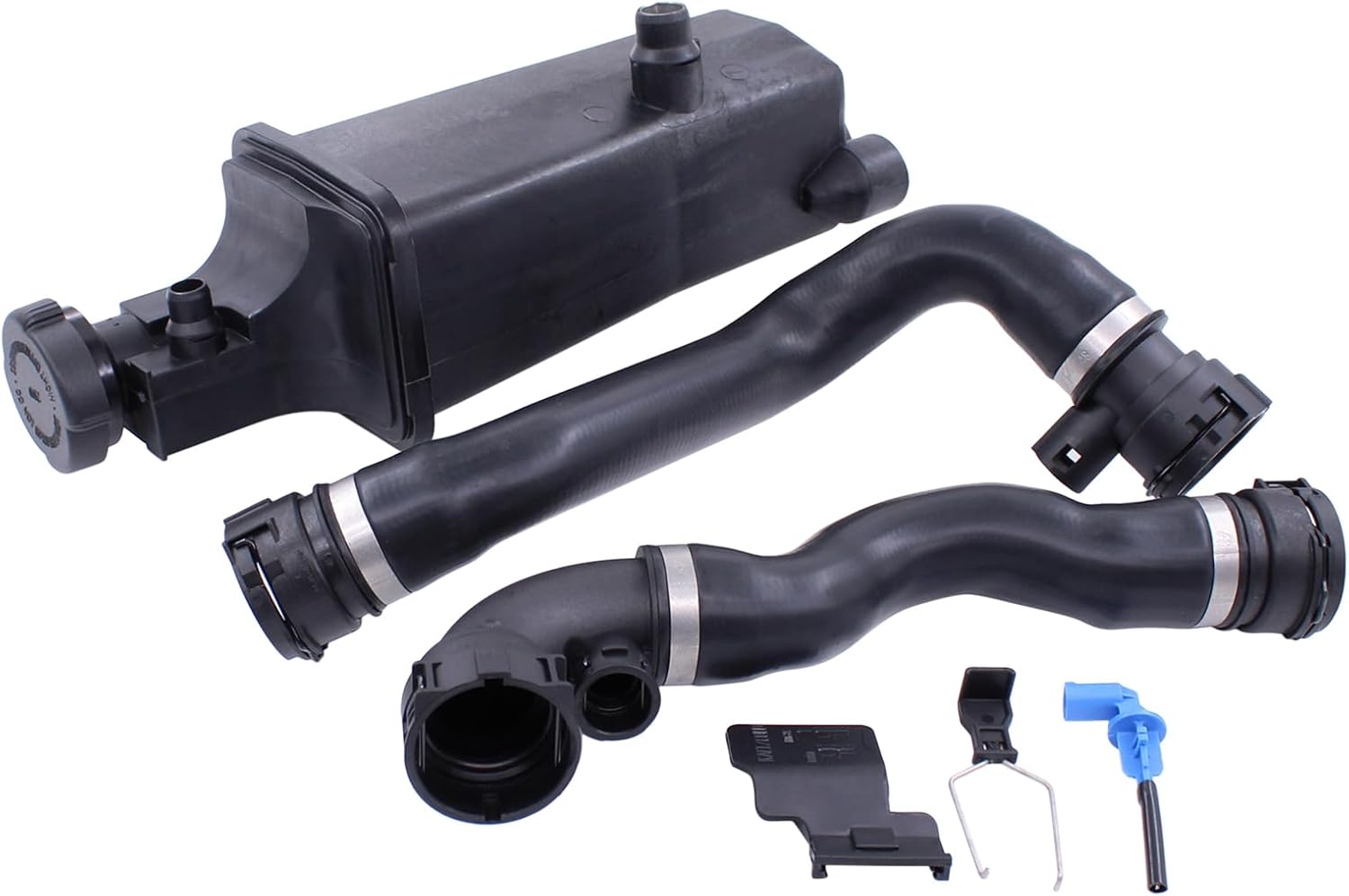 Amazon.com: MOTOKU Radiator Coolant Reservoir Expansion Tank and Upper ...