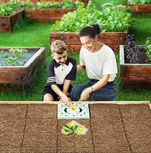 Seeding Square Foot Gardening Template Seed Sowing Tool Kit - Where to ...