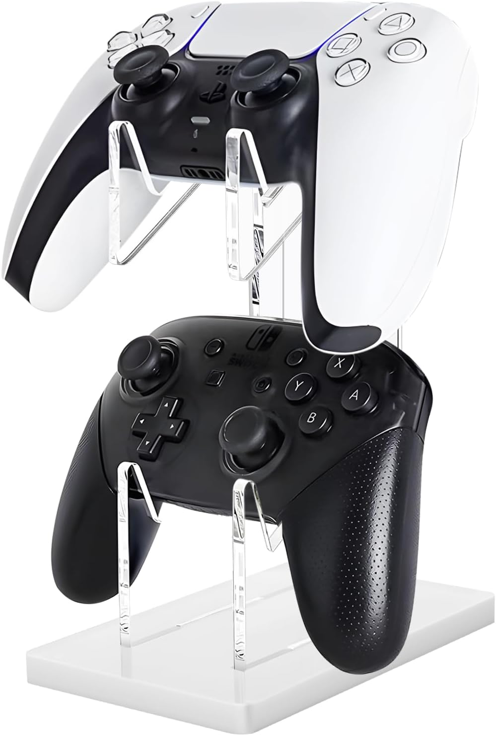 Amazon.com: Unaikoo Game Controller Holder 2 Tiers - Universal Dual ...