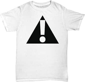 Amazon.com: mmandiDESIGNS Exclamation Point T Shirt - Cool Tee Shirt ...