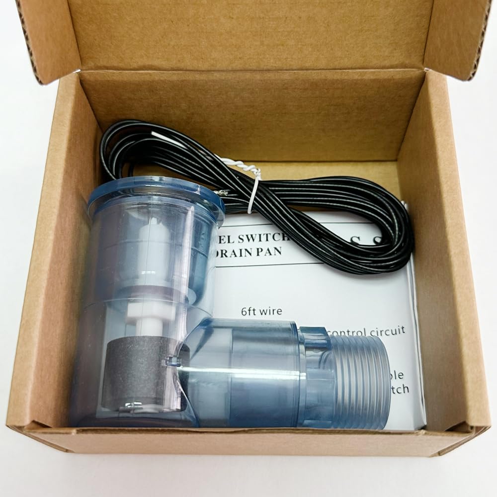 Snapklik.com : GAGALOR SS2 Condensate Float Switch Clear PVC Overflow Safety Level Sensor For ...