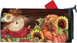 Amazon.com: Studio M Autumn Scarecrow Decorative MailWrap, The Original ...