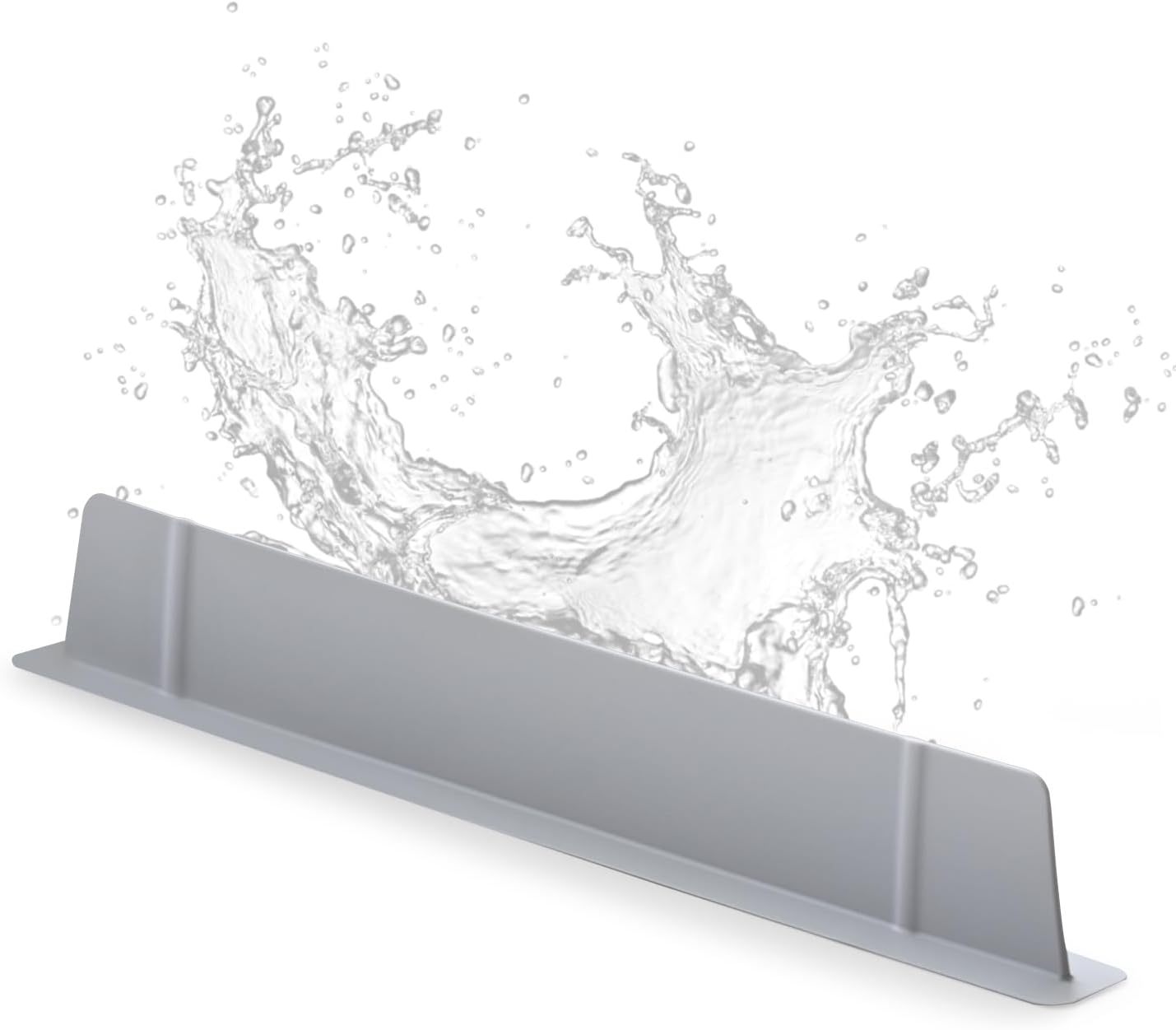 Amazon.com: Silicone Sink Splash Guard, Sink Splash Guard with Suction ...