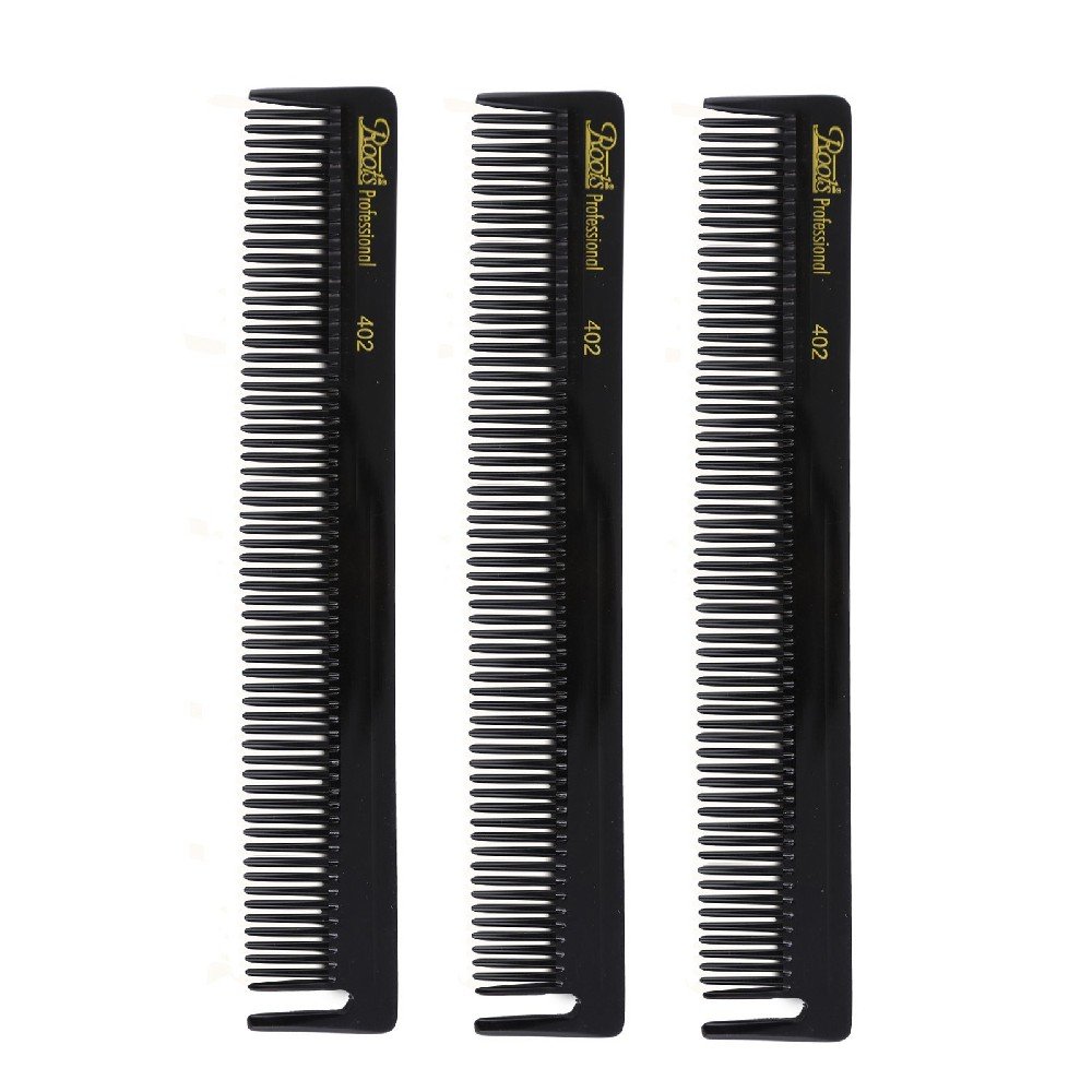 Buy Roots Hair Combs - Black - Pack of 3 Online at Low Prices in India ...