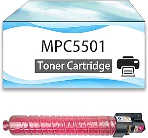 Amazon.com: CLOGGS MPC5501 Toner Cartridge Compatible for Ricoh MPC5501 Replacement High Yield ...