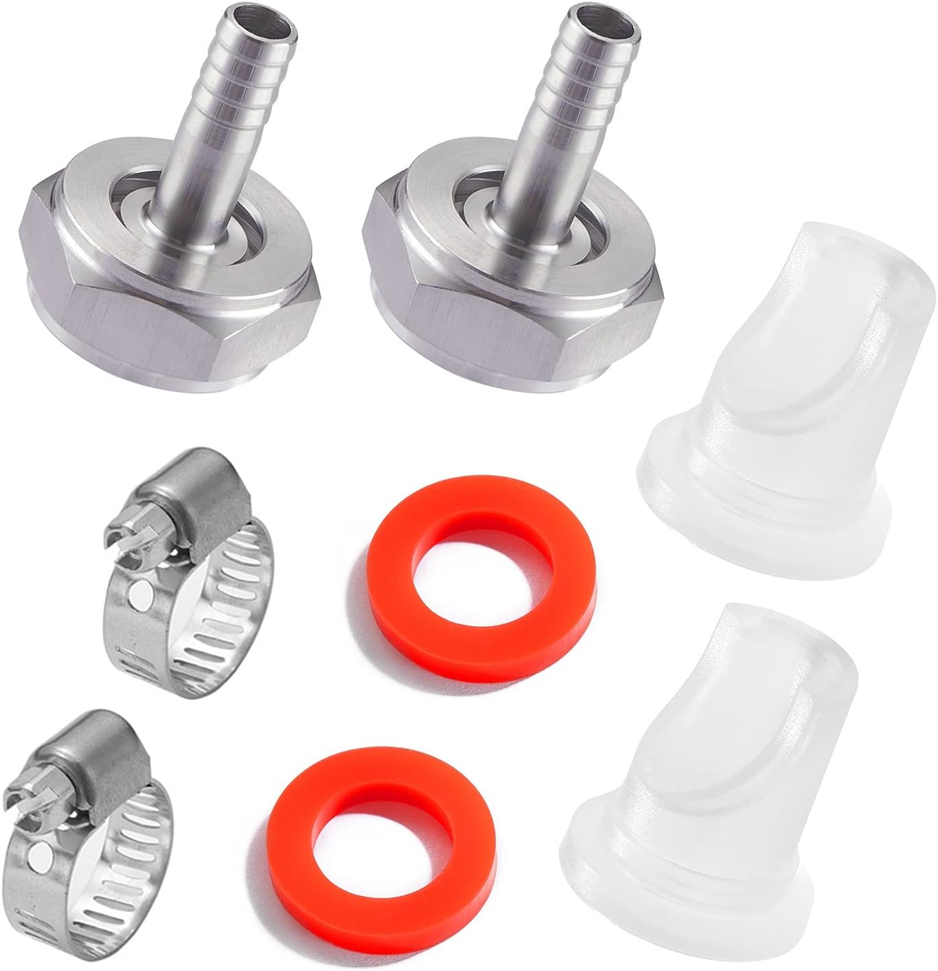 Amazon.com: Bev Rite Stainless Steel Beer Y Fitting Splitter ...