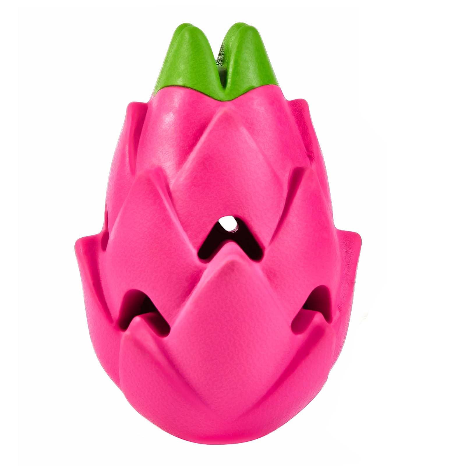 AUSCAT Treat Dispensing Dog Toys, Rubber Dog Treat Dispenser Toy ...