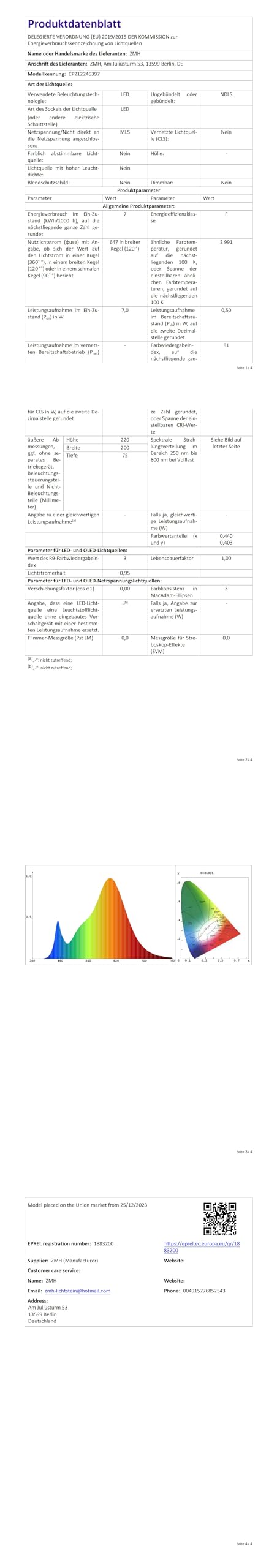 Toolight Wandleuchte LED Innen Rund, 12W 1350LM LED Wandlampe Rund ...