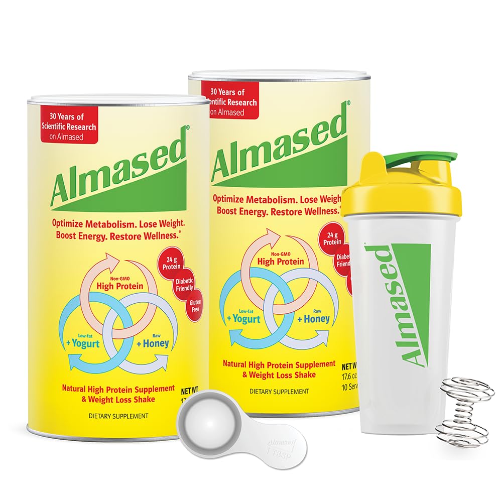 Amazon.com: Almased Protein Powder for Weight Loss Kit for Men & Women ...