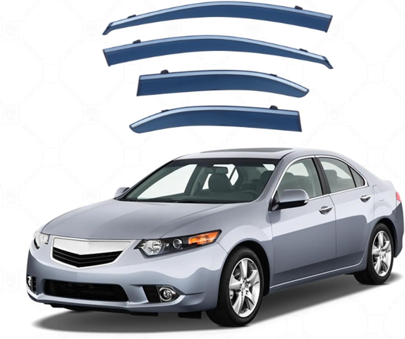 Amazon.com: Side Window Deflector,for Acura TSX MK2-CU2 2009–2014 Car ...