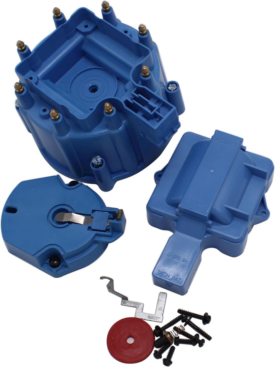 Amazon.com: Performance Blue Male HEI Distributor Cap & Rotor ...