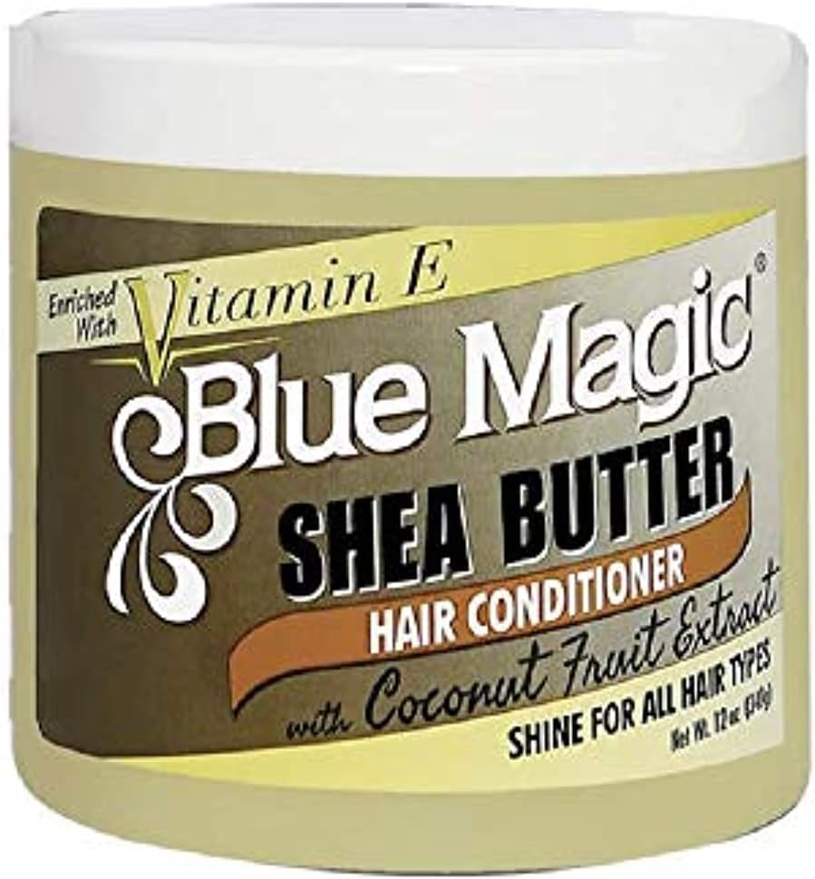 Amazon.com : Blue Magic Shea Butter Hair conditioner with Coconut Fruit ...