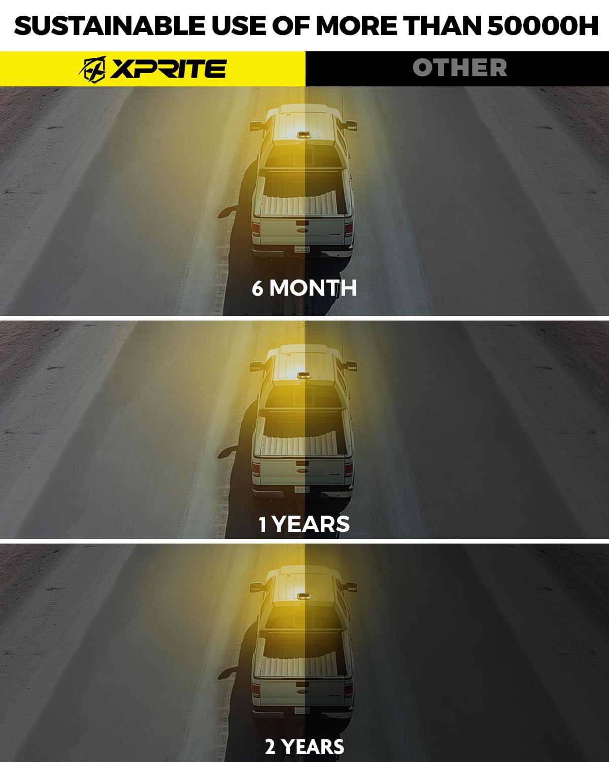 Snapklik.com : 300% Bright 108 LED Roof Top Strobe Light, US Flag ...