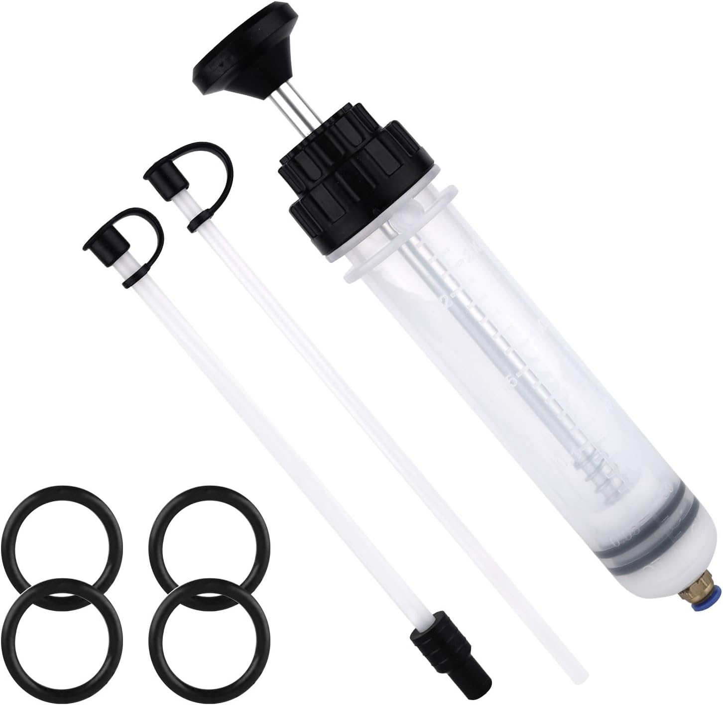 Fluid Extractor Pump, 200cc Automotive Oil Extraction Tool Pump with 2 ...