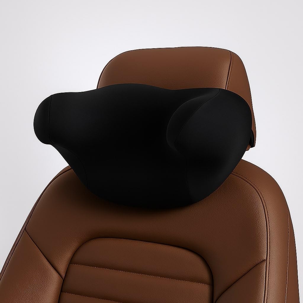 Amazon.com: life bravo Neck Pillow for Car Headrest Neck Support Pillow ...