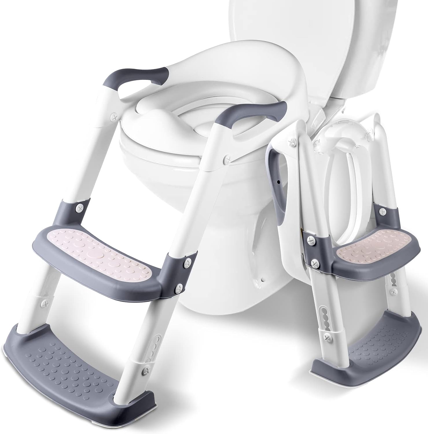 ABirdon Toddler Potty Training Toilet Seat Adjustable Sturdy and Non ...