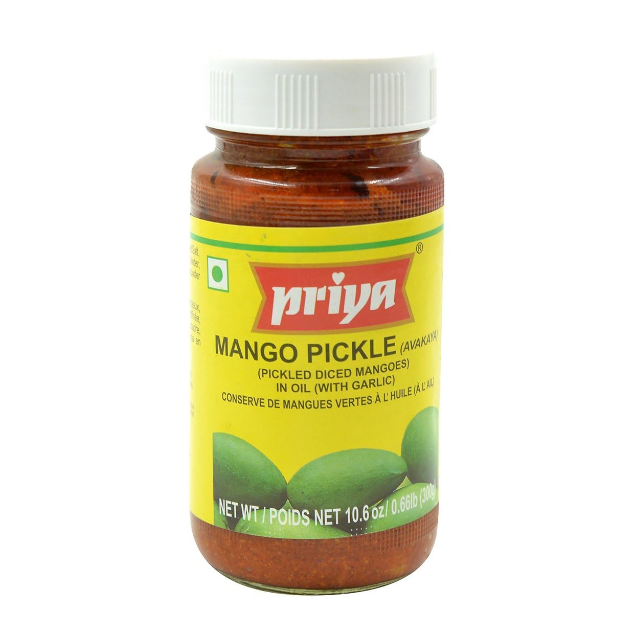 Amazon.com : Priya Mango Pickles 300g : Grocery & Gourmet Food