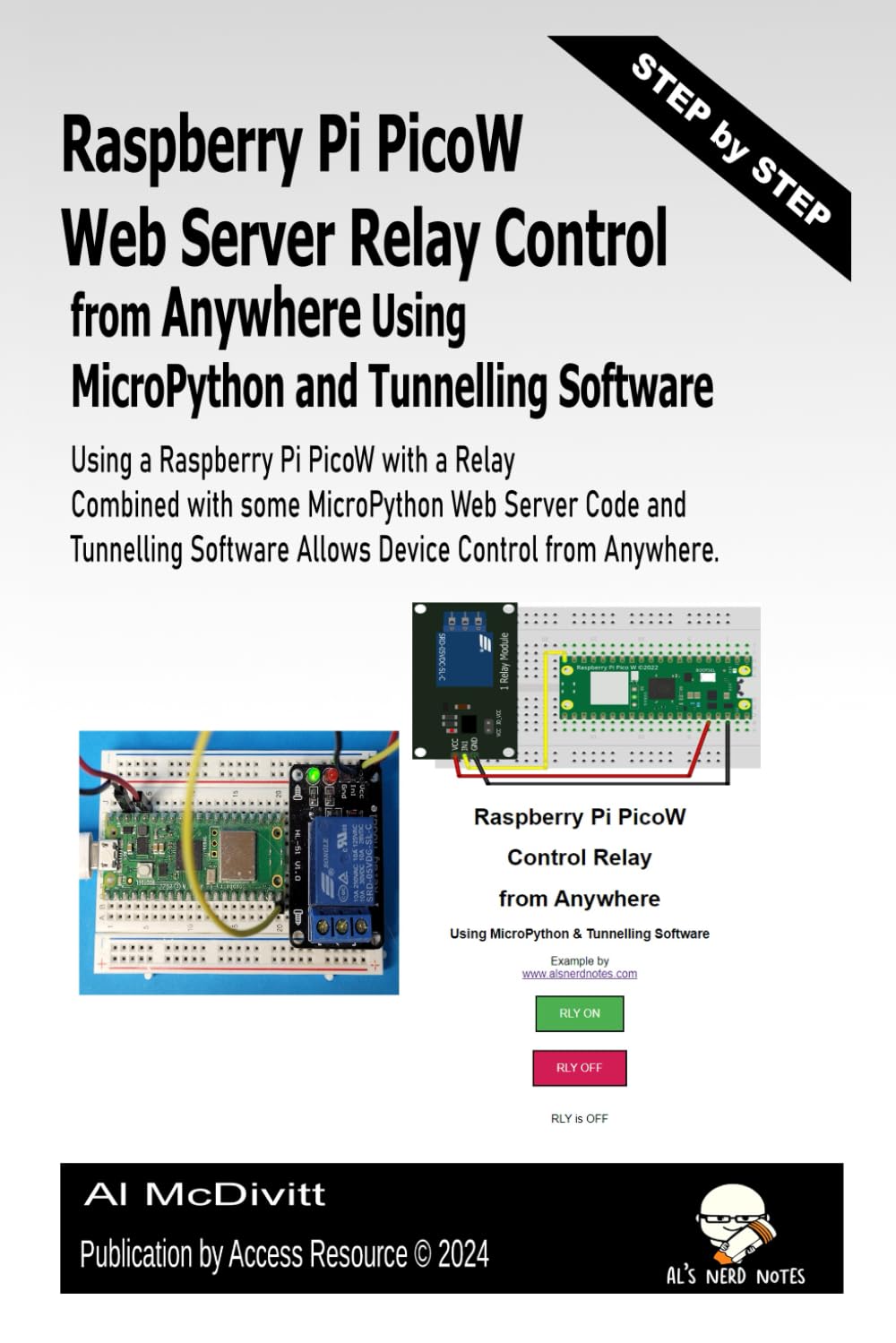 Amazon | Raspberry Pi PicoW Webserver Relay Control from Anywhere Using MicroPython and ...