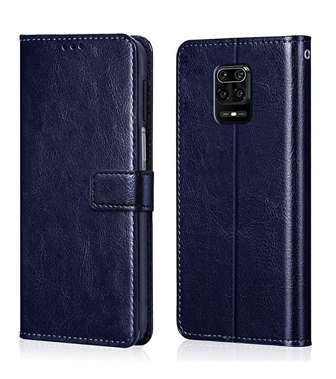 Luxury Counter Compatible for Redmi Note 9 Pro Max Flip Back Cover ...