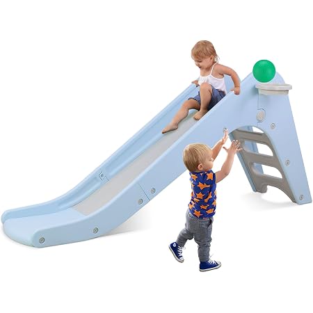 Amazon.com: Arlopu Freestanding Kids Slide, Toddler Pool Slide Climber ...