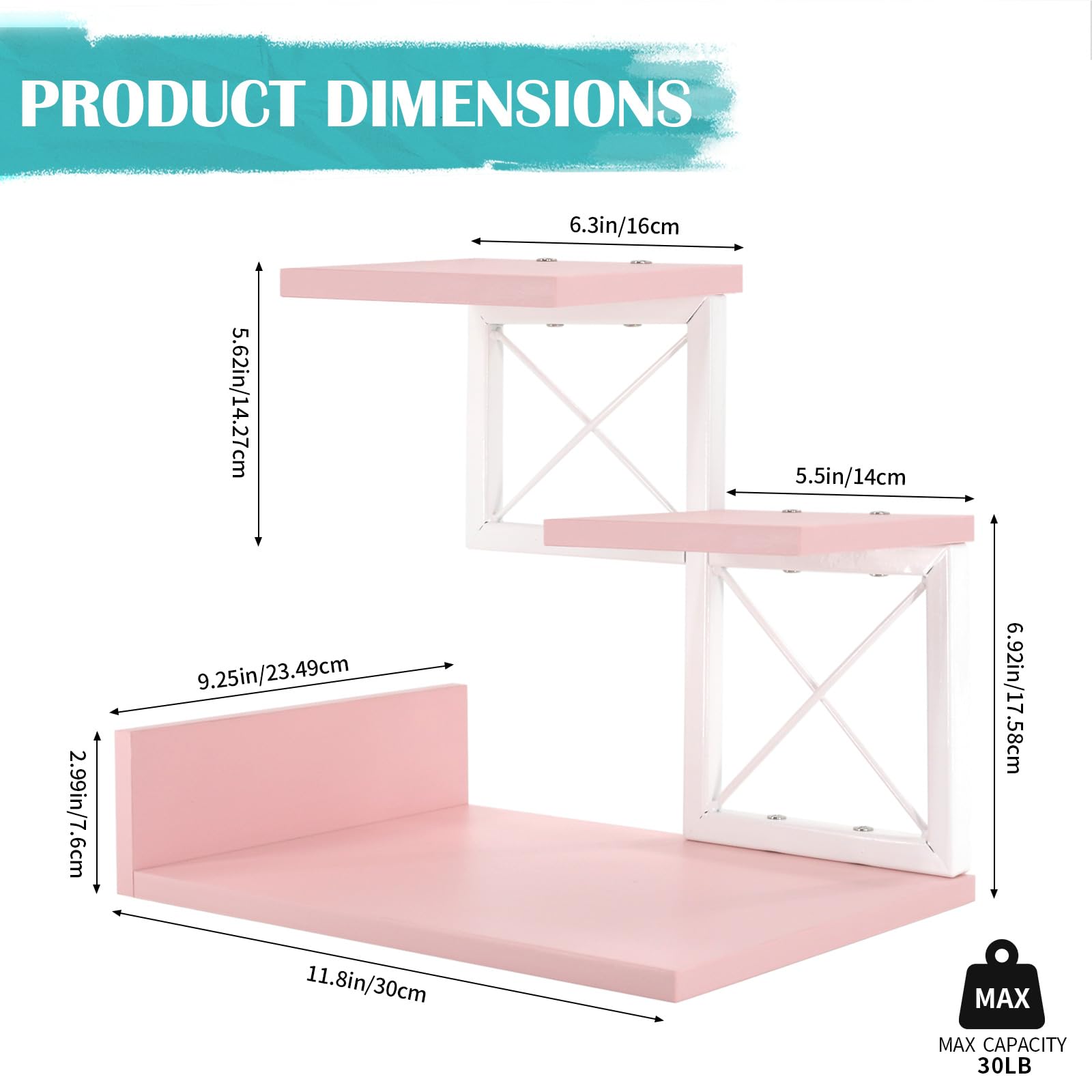 Snapklik.com : Jolitac Wood Desktop Shelf, Desktop Organizer Office ...