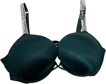 Victoria's Secret Bombshell Shine Rhinestone Strap Push-Up 2 Cup Lift ...