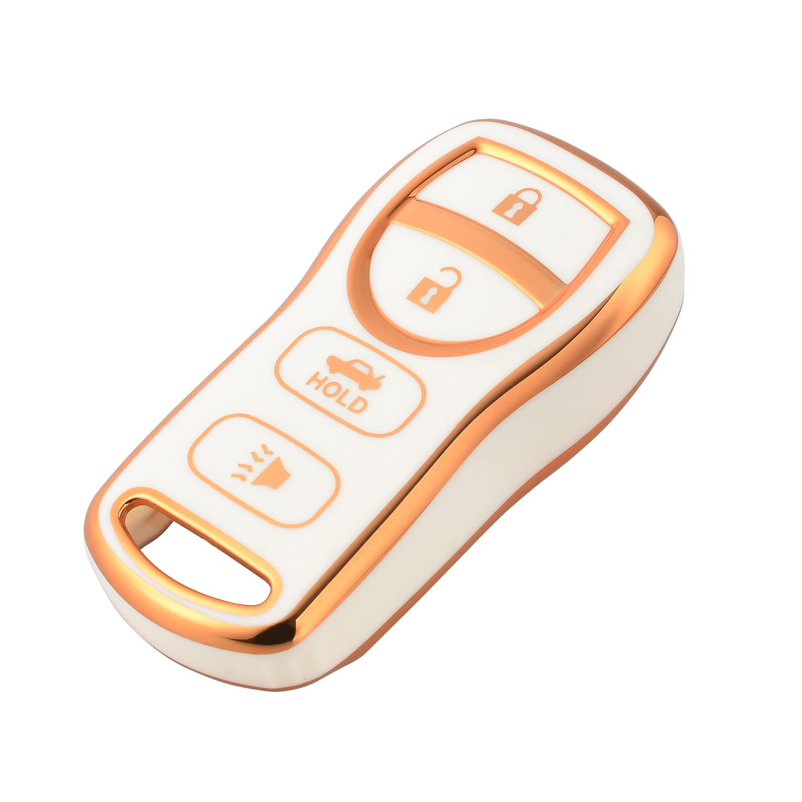 Amazon.com: OFFCURVE Key Fob Cover for Nissan, Full TPU Protective Car ...
