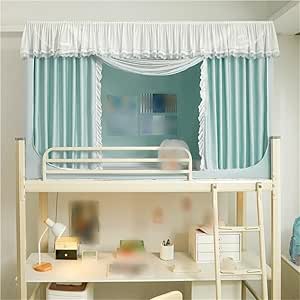 Amazon.com: SUNHIPPIE Modern Upper Berth Bed Curtains, Uncoated Bed ...