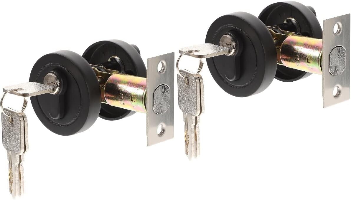 Housoutil Garage Door Deadbolt Lock 2pcs Door Lock with Lock Drawer ...