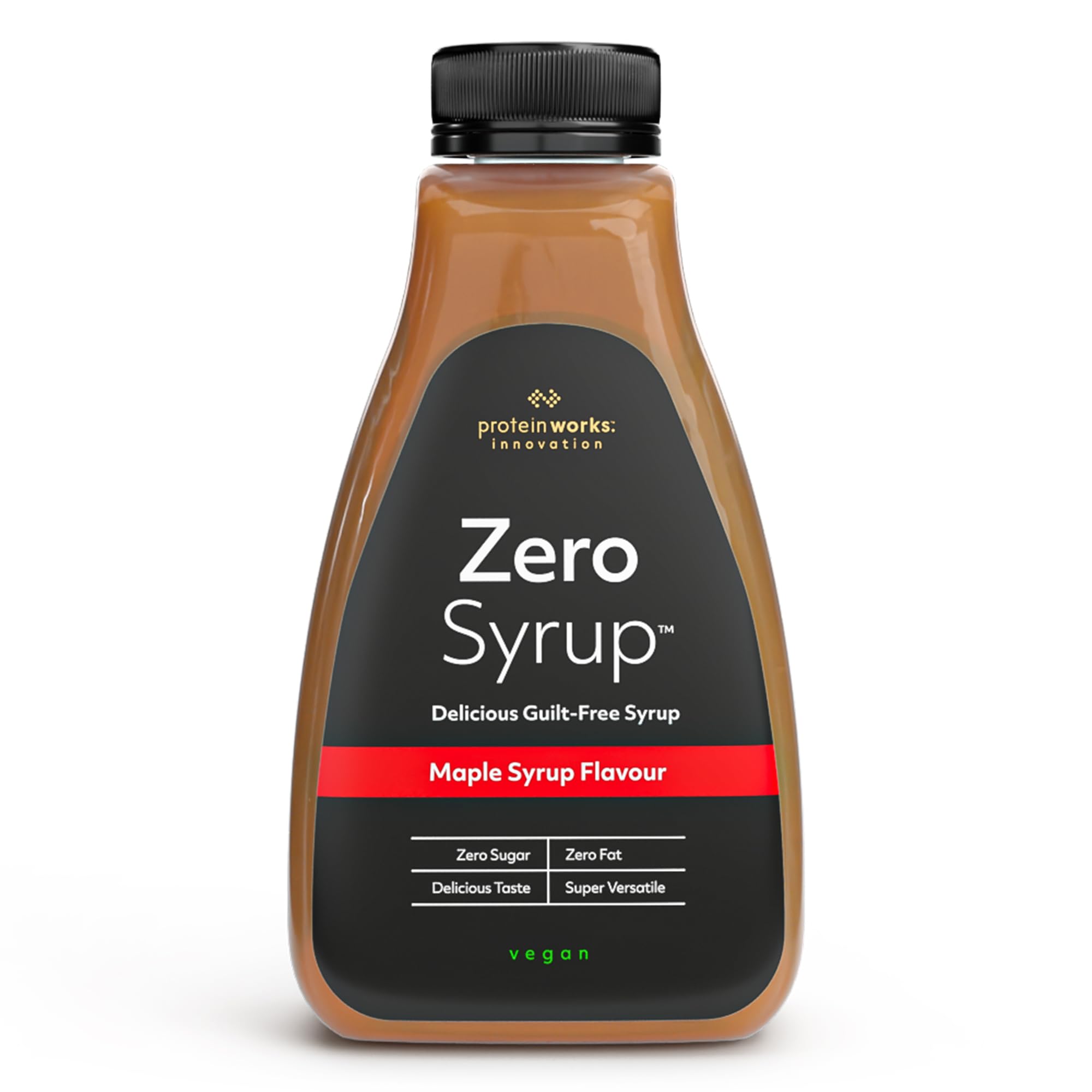 Protein Works - Zero Syrups 425ml | Maple Syrup |Guilt Free Dessert ...