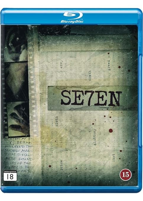 Seven (Se7en) / Se7en (1995) [ Origen Danés, Ningun Idioma Espanol ] (Blu-Ray): Amazon.es ...