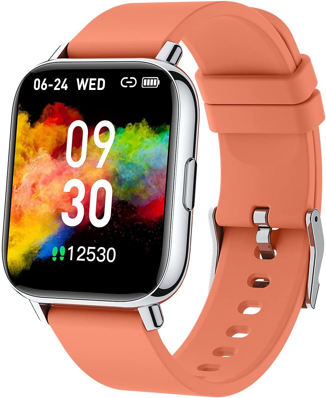 Smart Watch, Fitness Tracker 1.69" Touch Screen Heart Rate Sleep ...