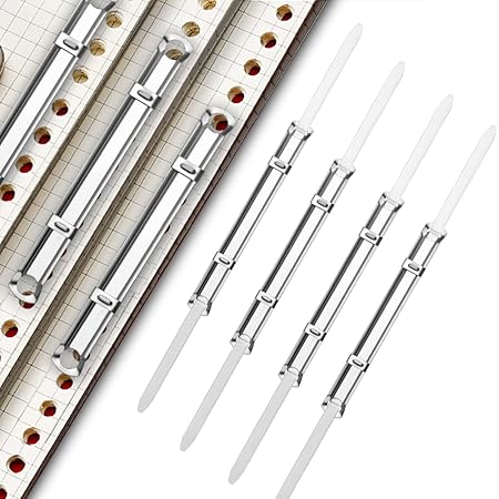 Emgee Wire Compressor Bars for Secure Ring Binder and Lever Arch Filing ...