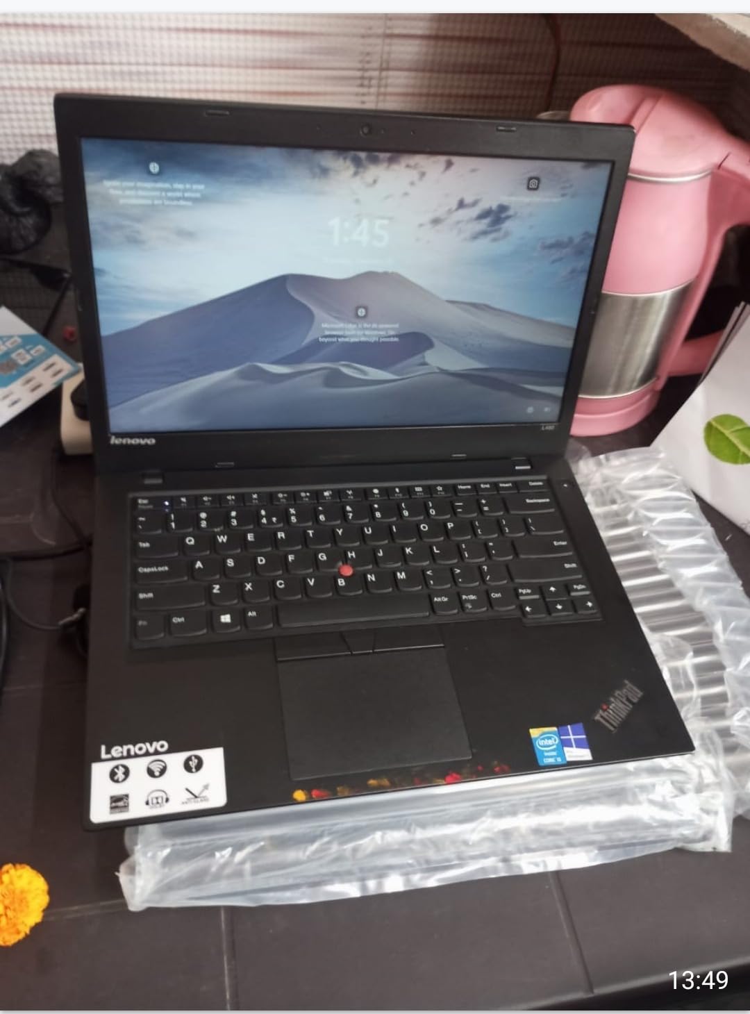 (Refurbished) Lenovo ThinkPad 8th Gen Intel Core i5 Thin & Light HD ...