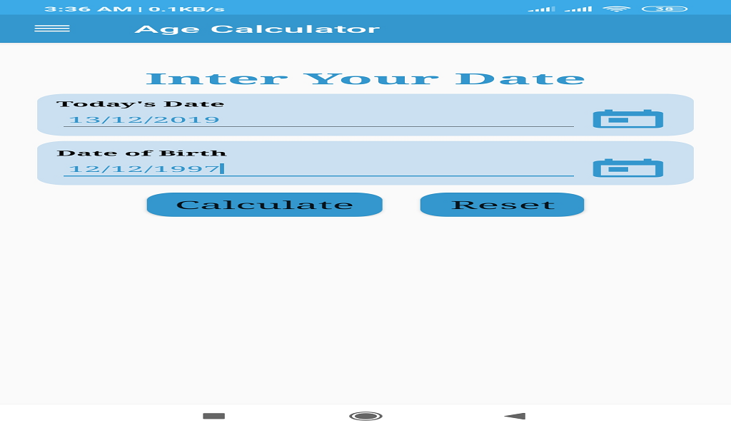 Age Calculator - App on Amazon Appstore