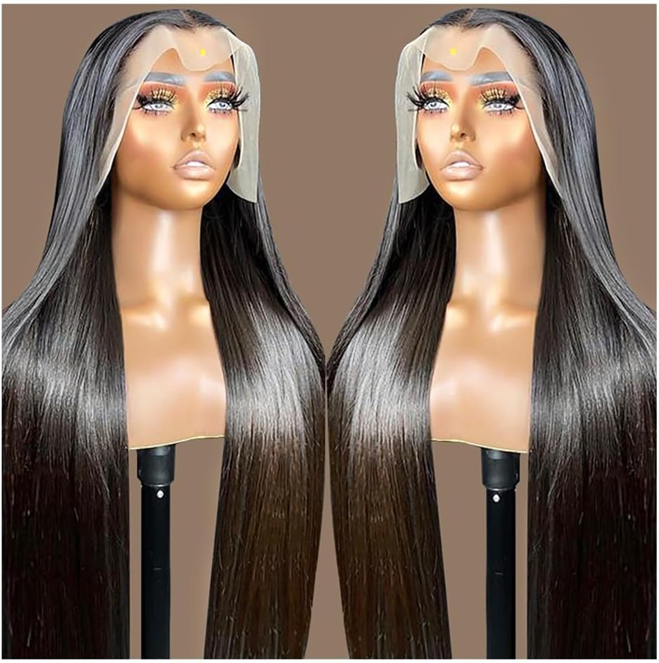 Perruque Lace Front Wig HD 13x4, Perruques Cheveux Humains Raides ...