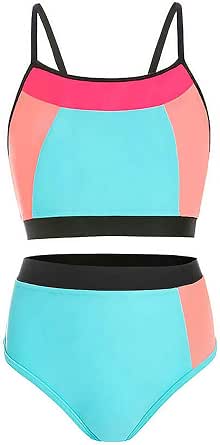 AS ROSE RICH Girls Bathing Suits 7-16 - 2 Piece Swimsuits for Toddler ...